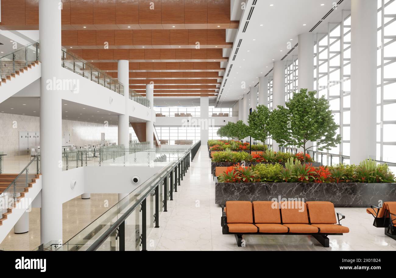 new airport terminal design Stock Photo - Alamy
