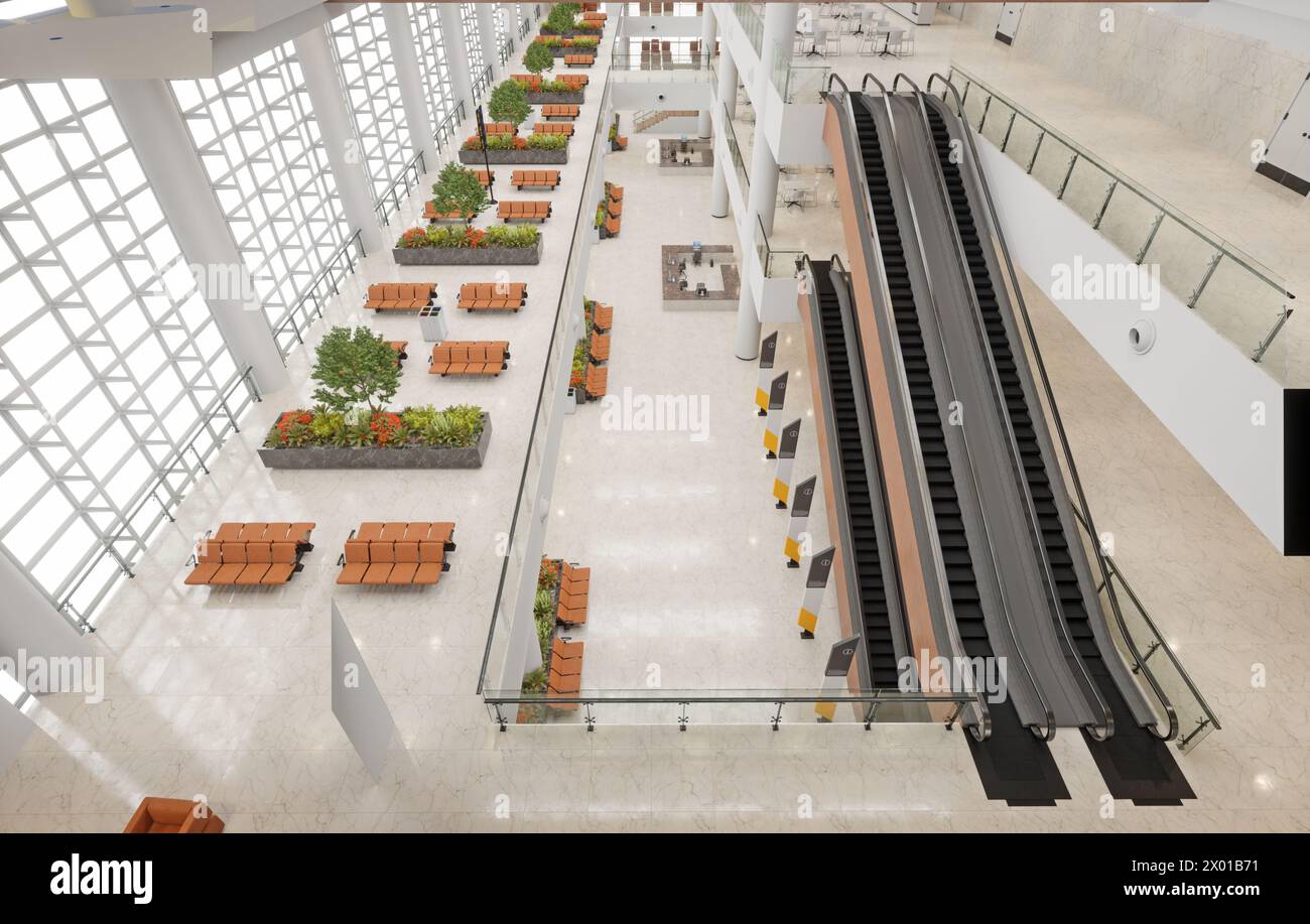 new airport terminal design Stock Photo - Alamy