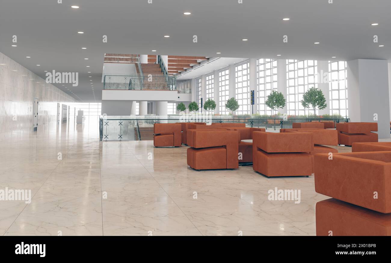 lobby interior design Stock Photo - Alamy