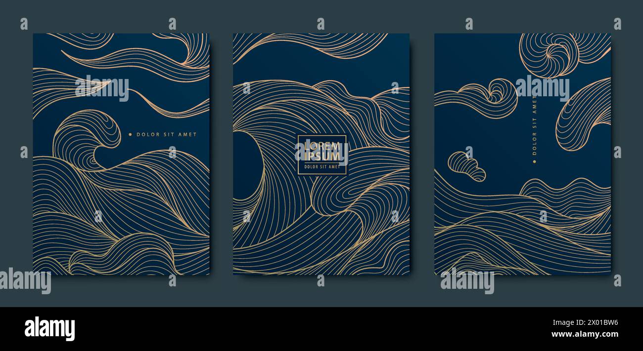 Chinese Wave Pattern Original Chinese Style Wave Pattern Simple