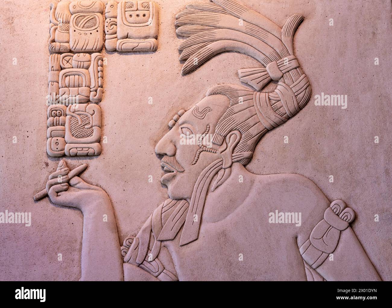 Maya hieroglyphs alphabet hi-res stock photography and images - Alamy