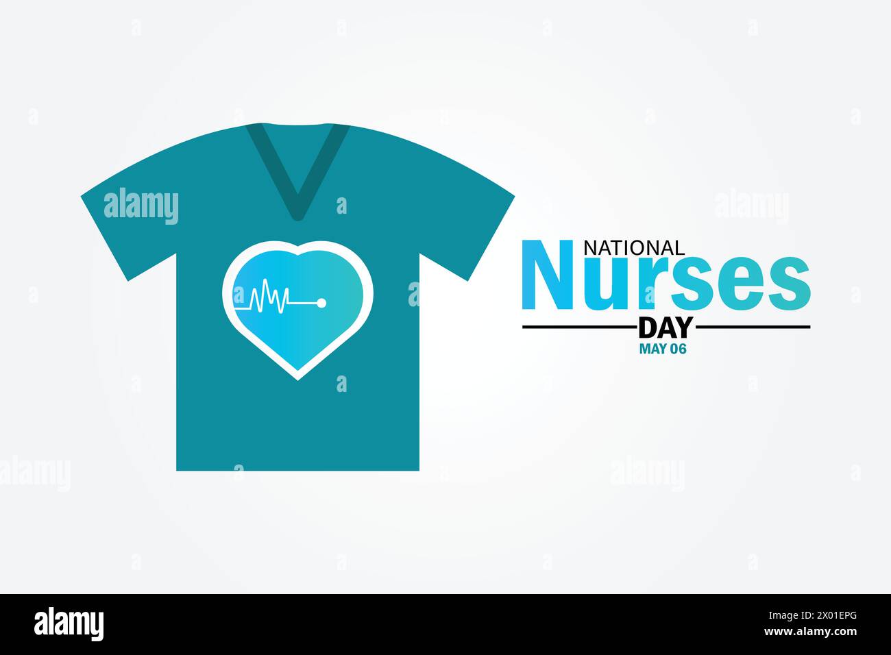 International nurses day wallpaper illustration Stock Vector Images - Alamy