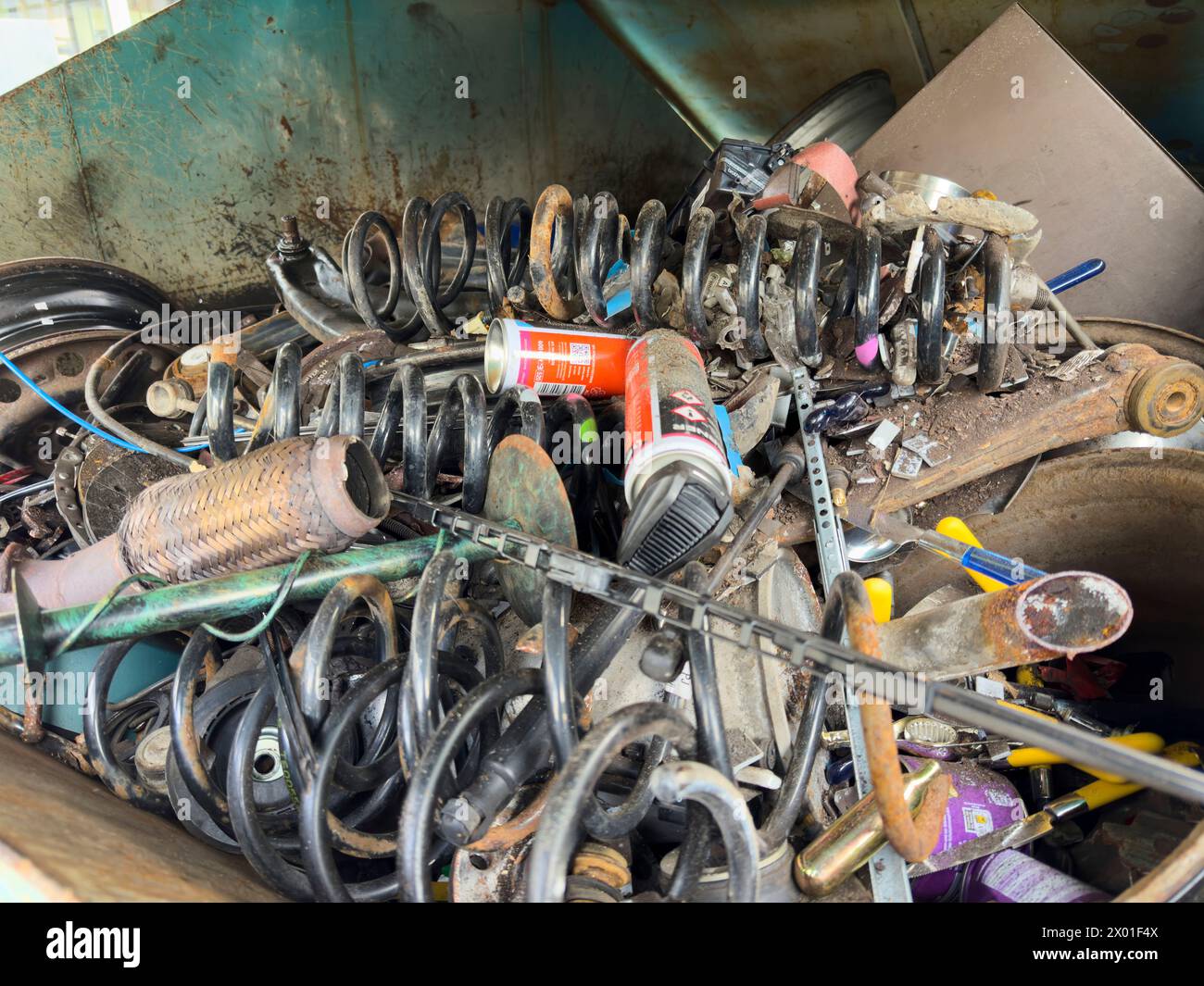 Symbol, Illustration, Feature, electric waste and plastic garbage in a ...