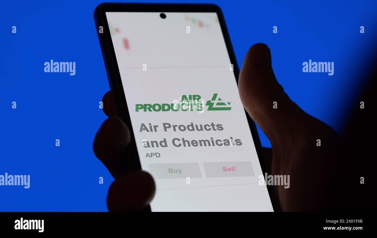 Air products logo hi-res stock photography and images - Alamy