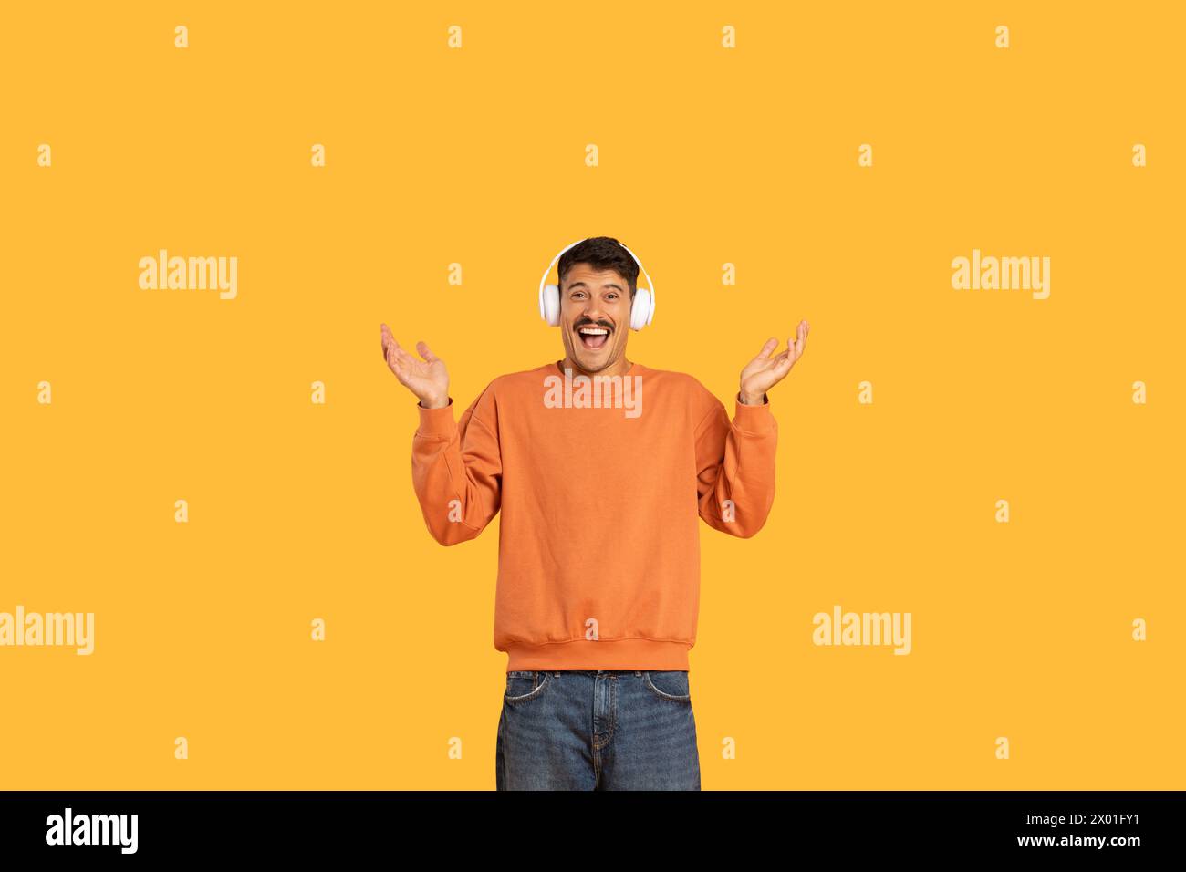 Enthusiastic man expressing excitement hi-res stock photography and ...