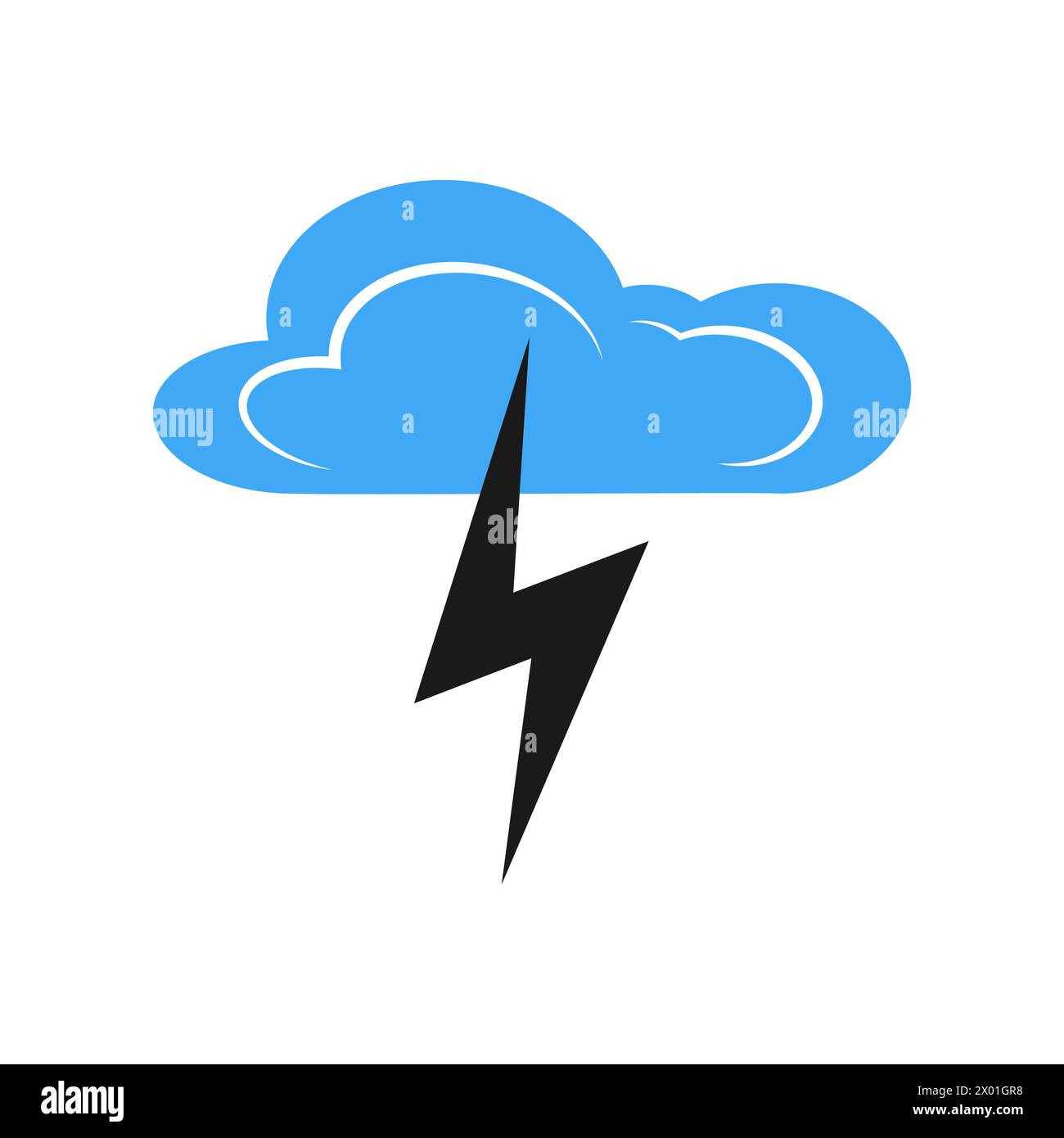 The thunder of the falling water Stock Vector Images - Alamy