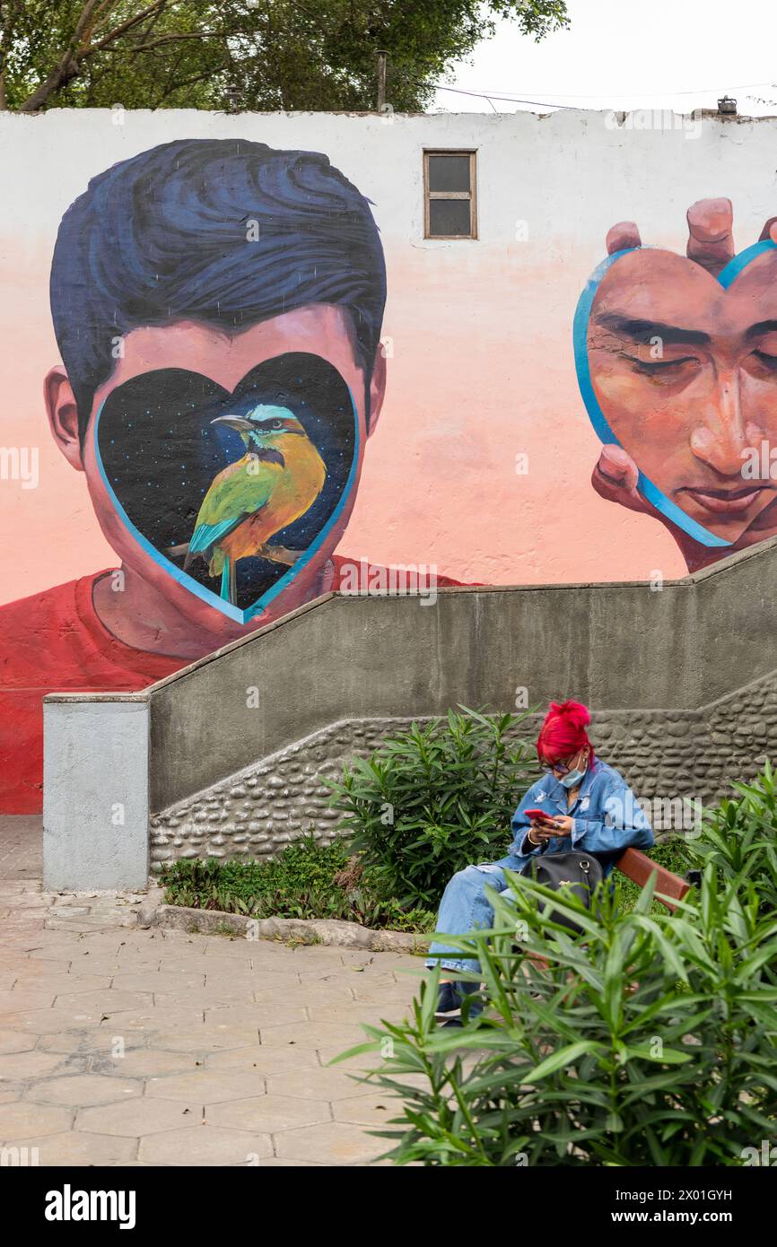 Barranco peru mural hi-res stock photography and images - Alamy