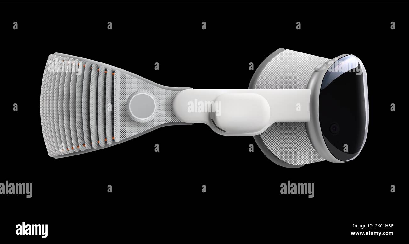 Apple vision pro goggles Stock Vector Images - Alamy