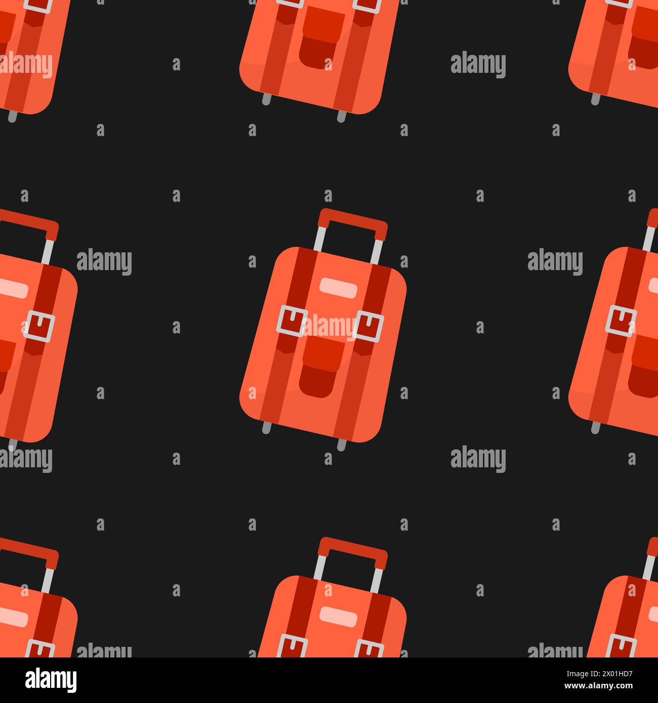 Seamless pattern with travel bag with luggage. Background with suitcase ...