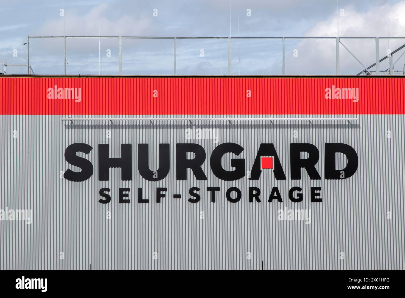 Billboard Shurgard Self-Storage At Amsterdam The Netherlands 8-4-2024 ...