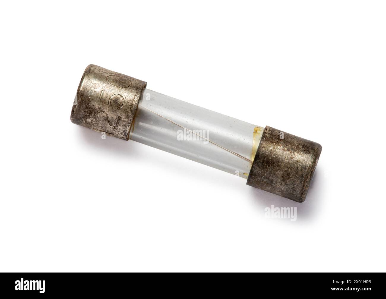 Fuse isolated on white background Stock Photo - Alamy