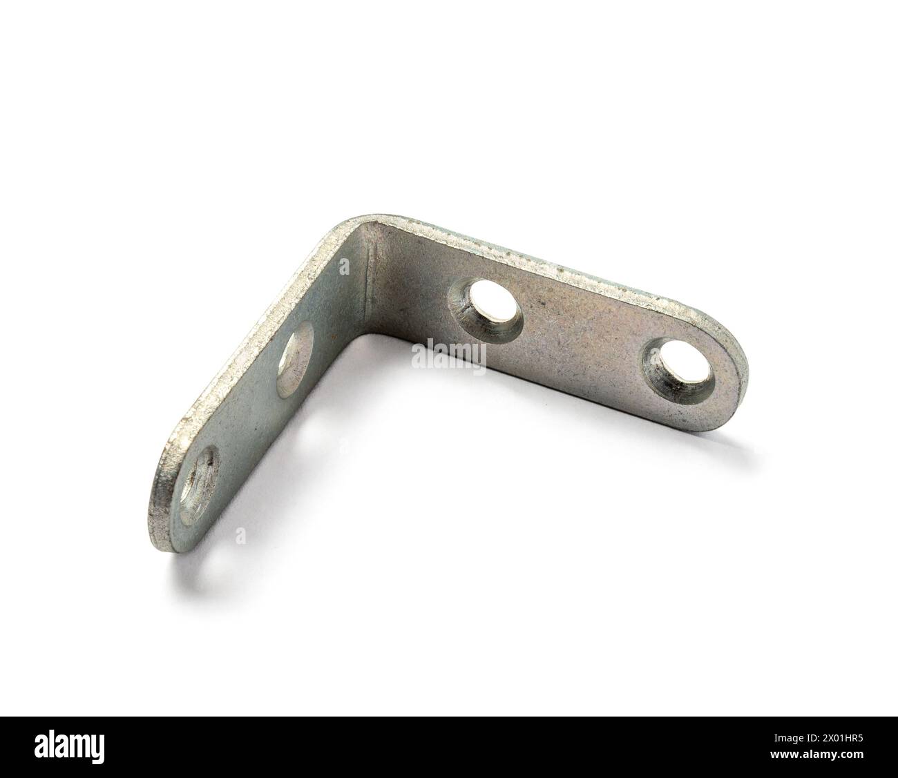 Sturdy angle connector with four holes made of sturdy steel, Mounting ...