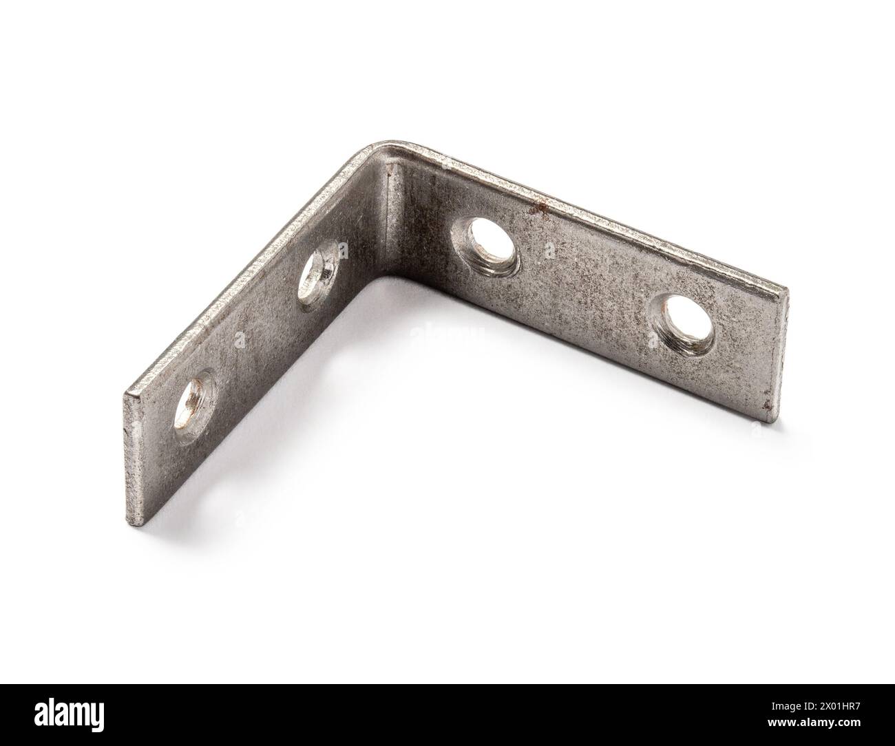 Sturdy angle connector with four holes made of sturdy steel, Mounting ...