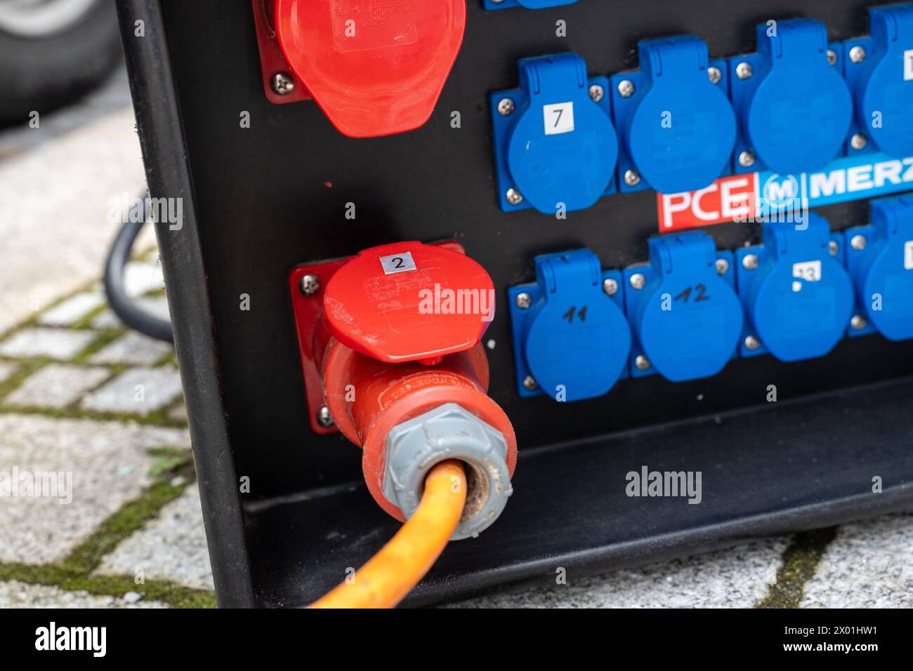Schwabmünchen, Bavaria, Germany - March 17, 2024: Mobile power ...