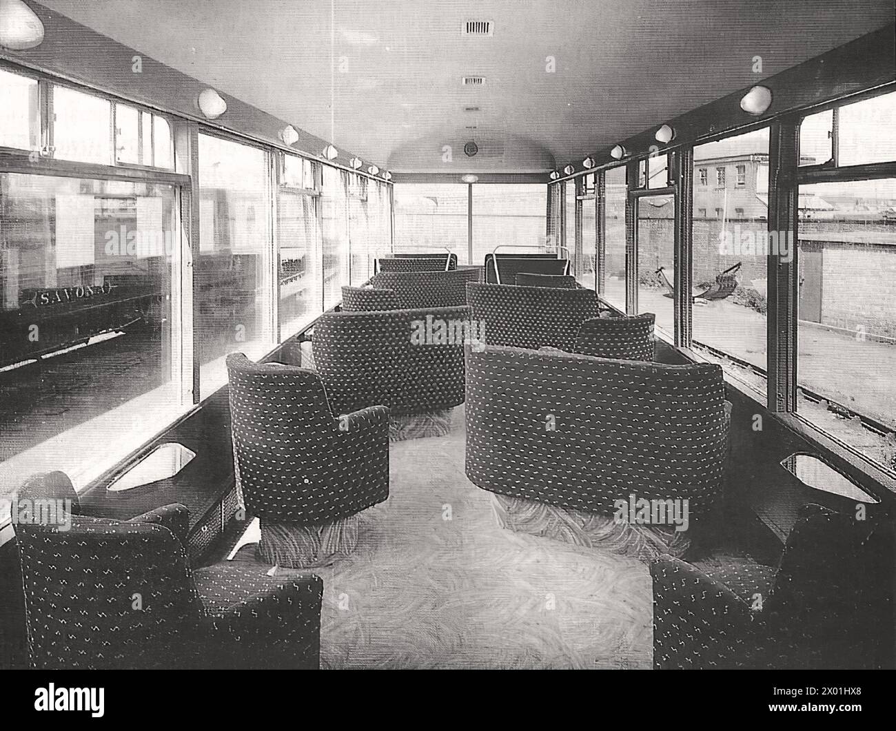 Devon Belle Pullman Observation Car No 14 - Train vintage photography ...
