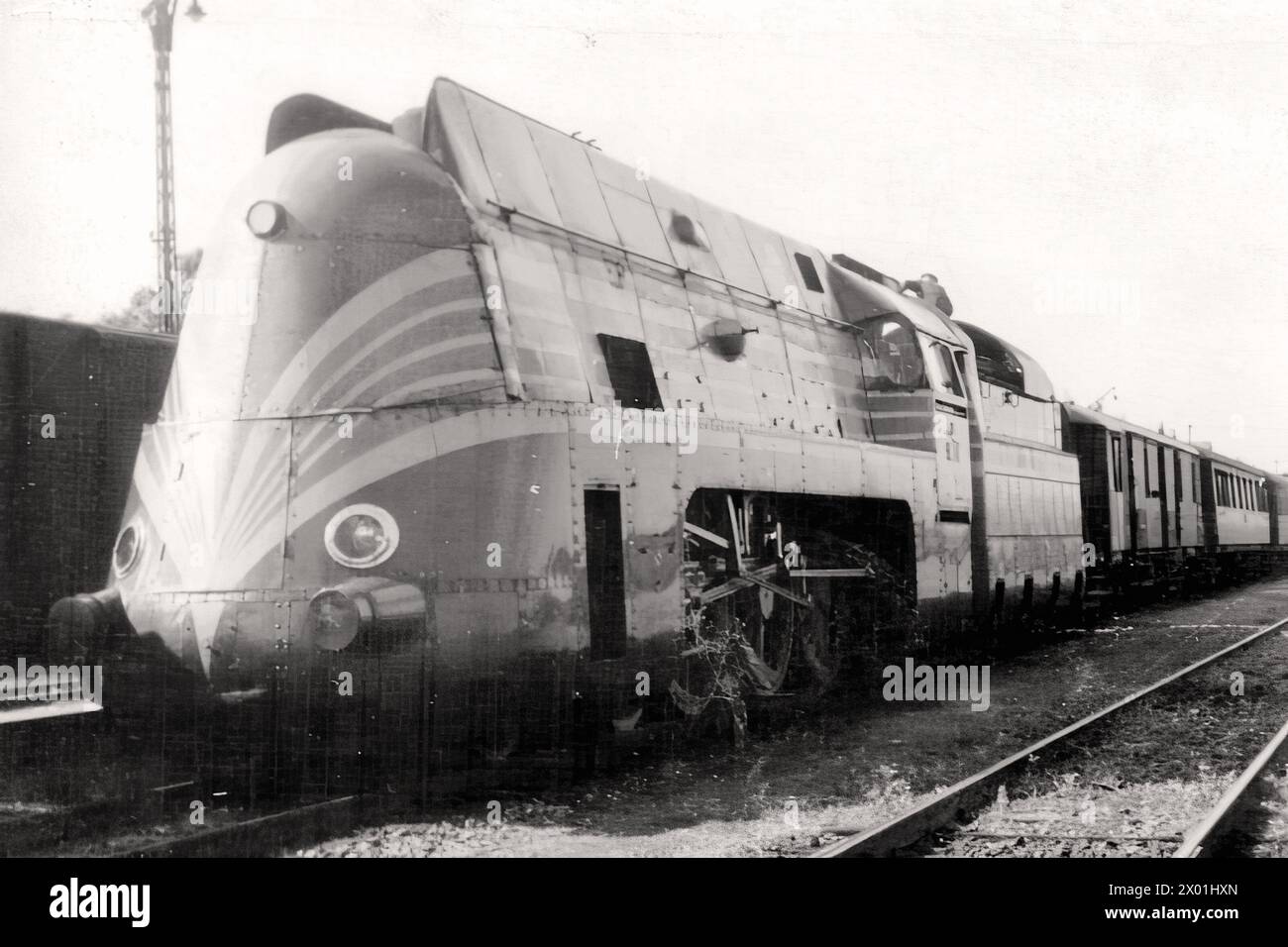 ČSD 386.001, ca. 1940 - Train vintage photography Stock Photo - Alamy
