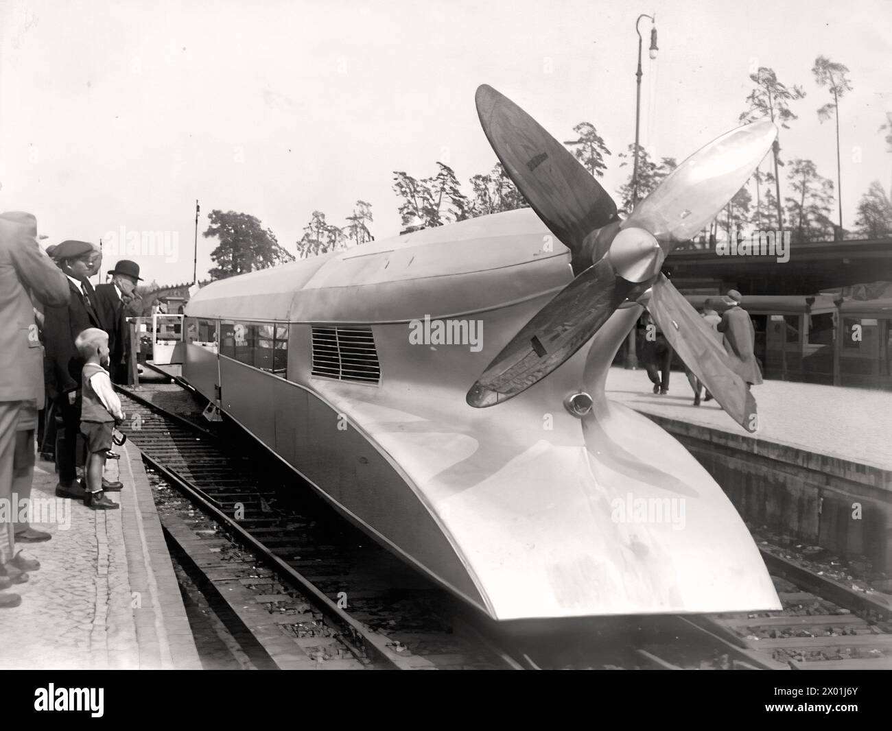 Rail Zeppelin by Ulrich Seelig - Train vintage photography Stock Photo ...