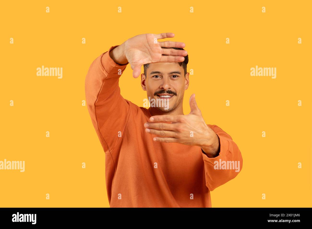 Vibrant orange framing hi-res stock photography and images - Alamy