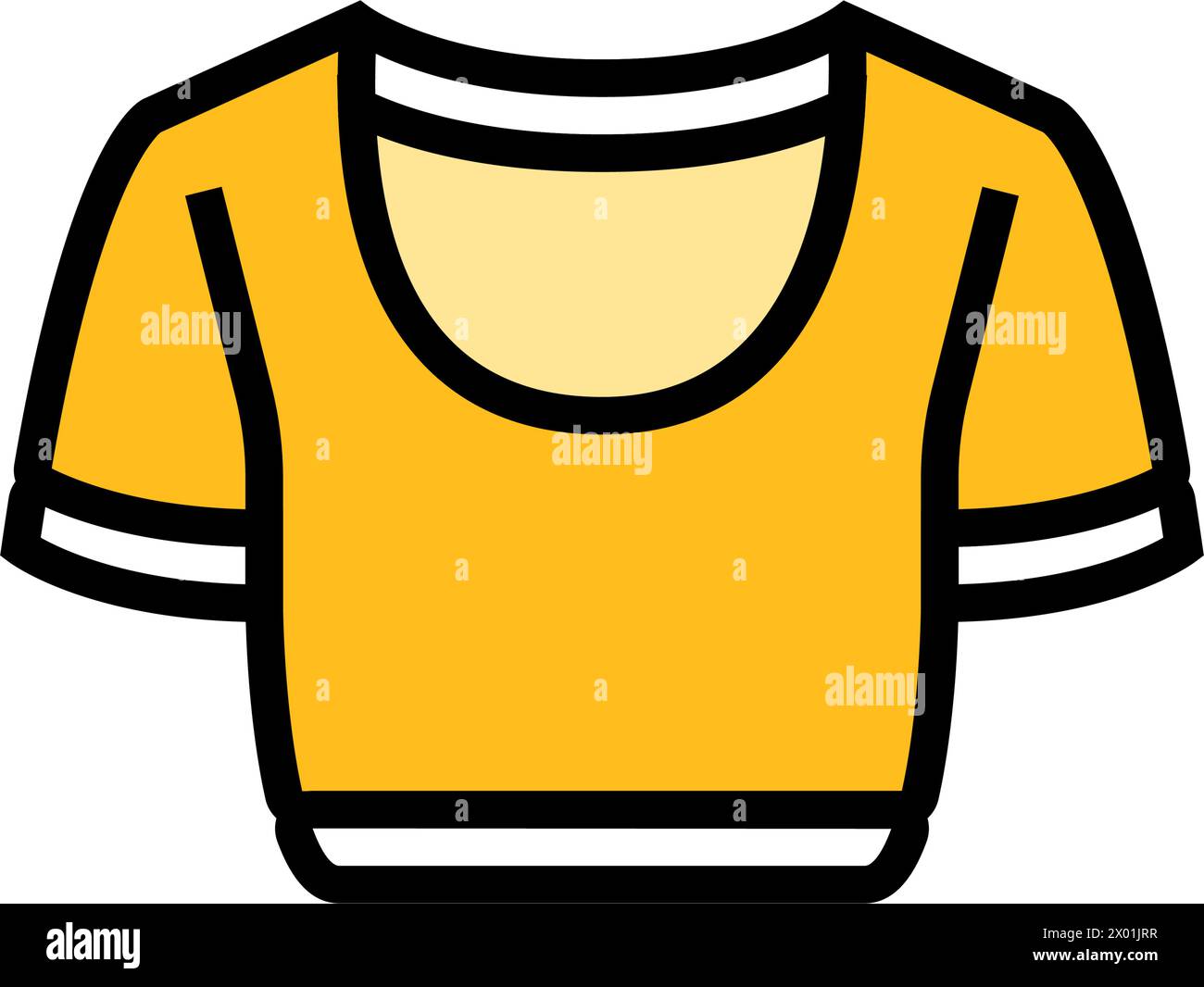 Crop top vintage Stock Vector Images - Alamy