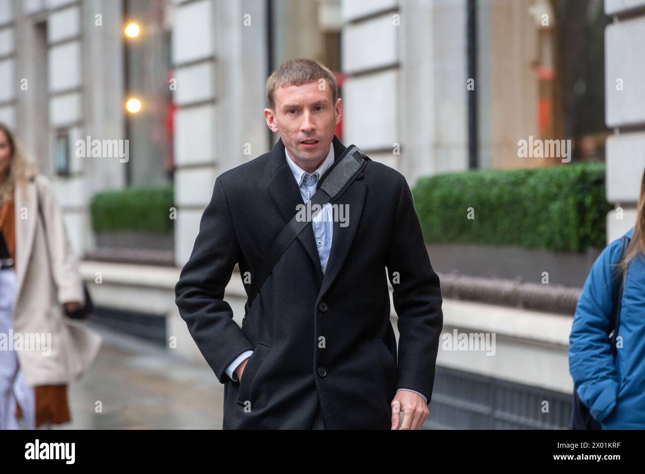 London, England, UK. 9th Apr, 2024. UK's youngest postmaster 2006 and ...