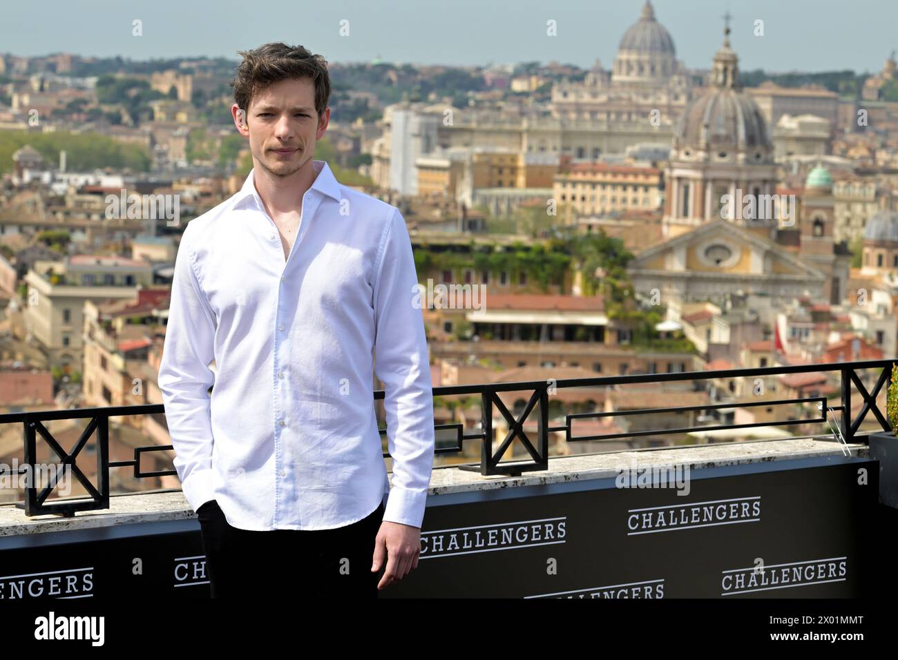 Actor Mike Faist attends the photocall of the movie 'Challengers" at ...
