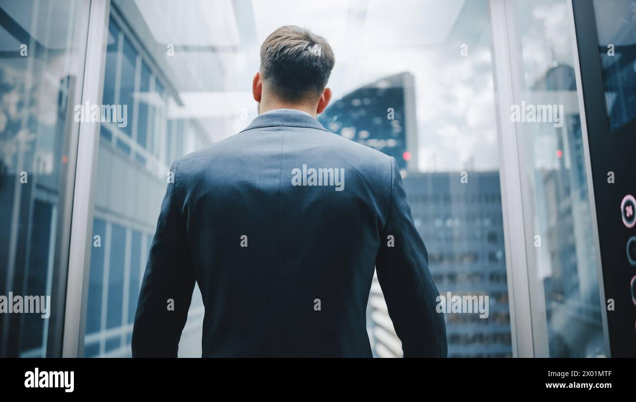 Young successful businessman out elevator hi-res stock photography and ...