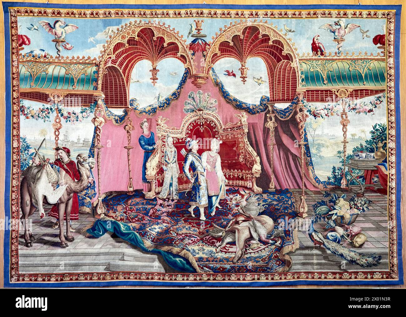 "Le Retour de la chasse, tenture de l'Histoire de l'empereur de Chine ...