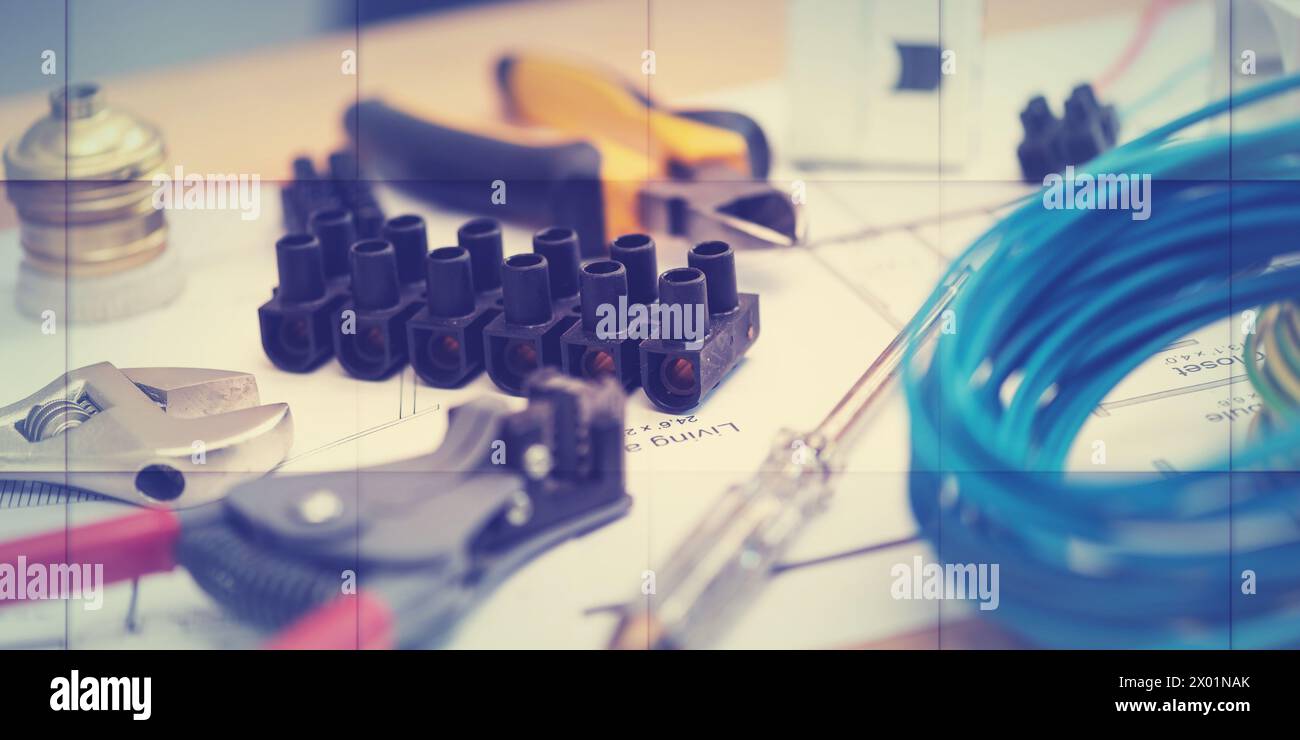 Geometric construction tools hi-res stock photography and images - Alamy