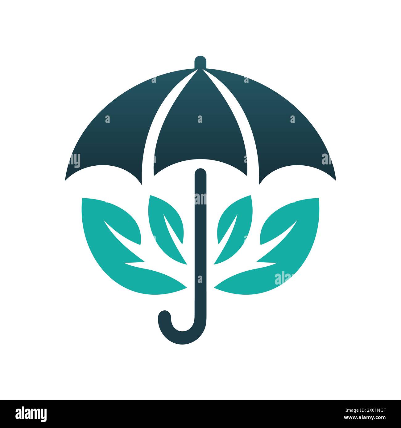 Umbrella illustration logo concept vector template Stock Vector Image ...