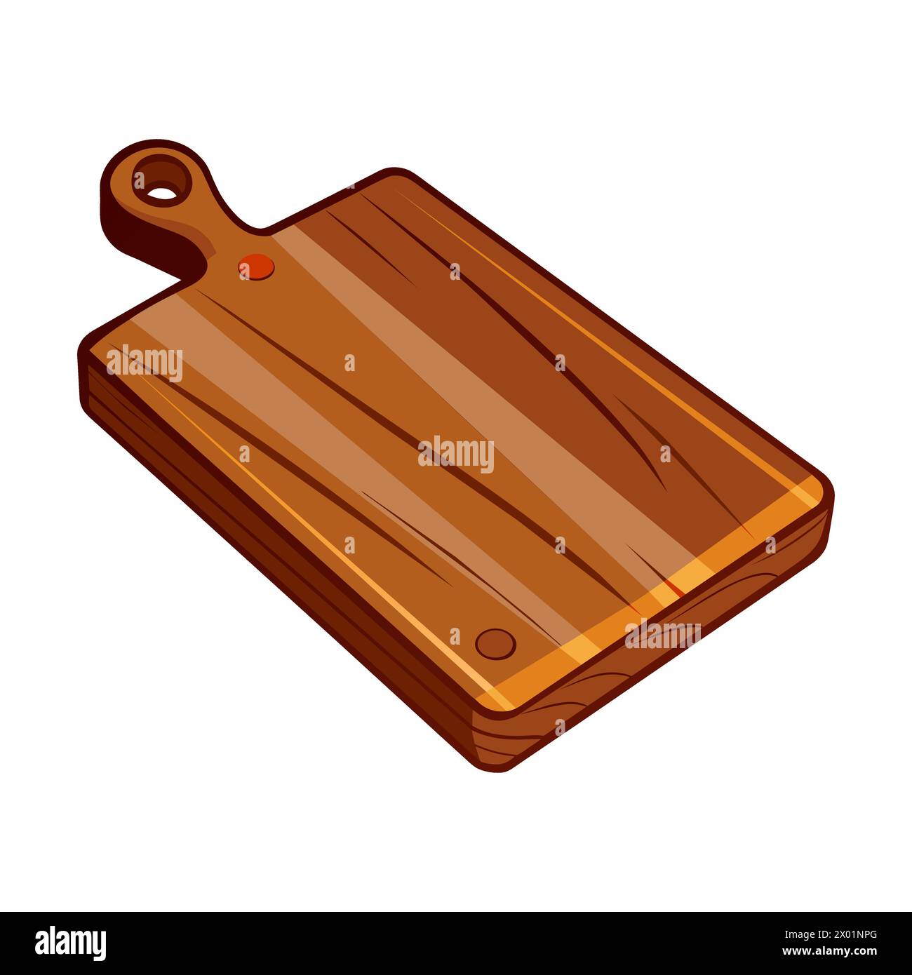 Vector illustration of cutting board Isolated. Vector illustration ...