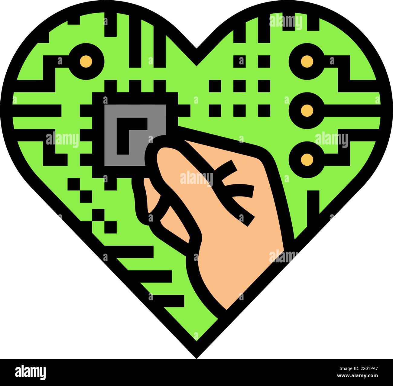 diy electronics tech enthusiast color icon vector illustration Stock ...