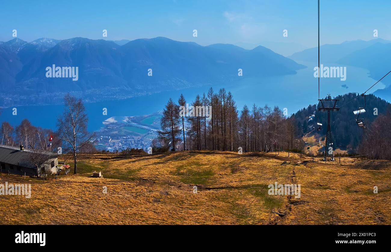 Enjoy the panorama of Lepontine Alps and Lake Maggiore from Cimetta ...