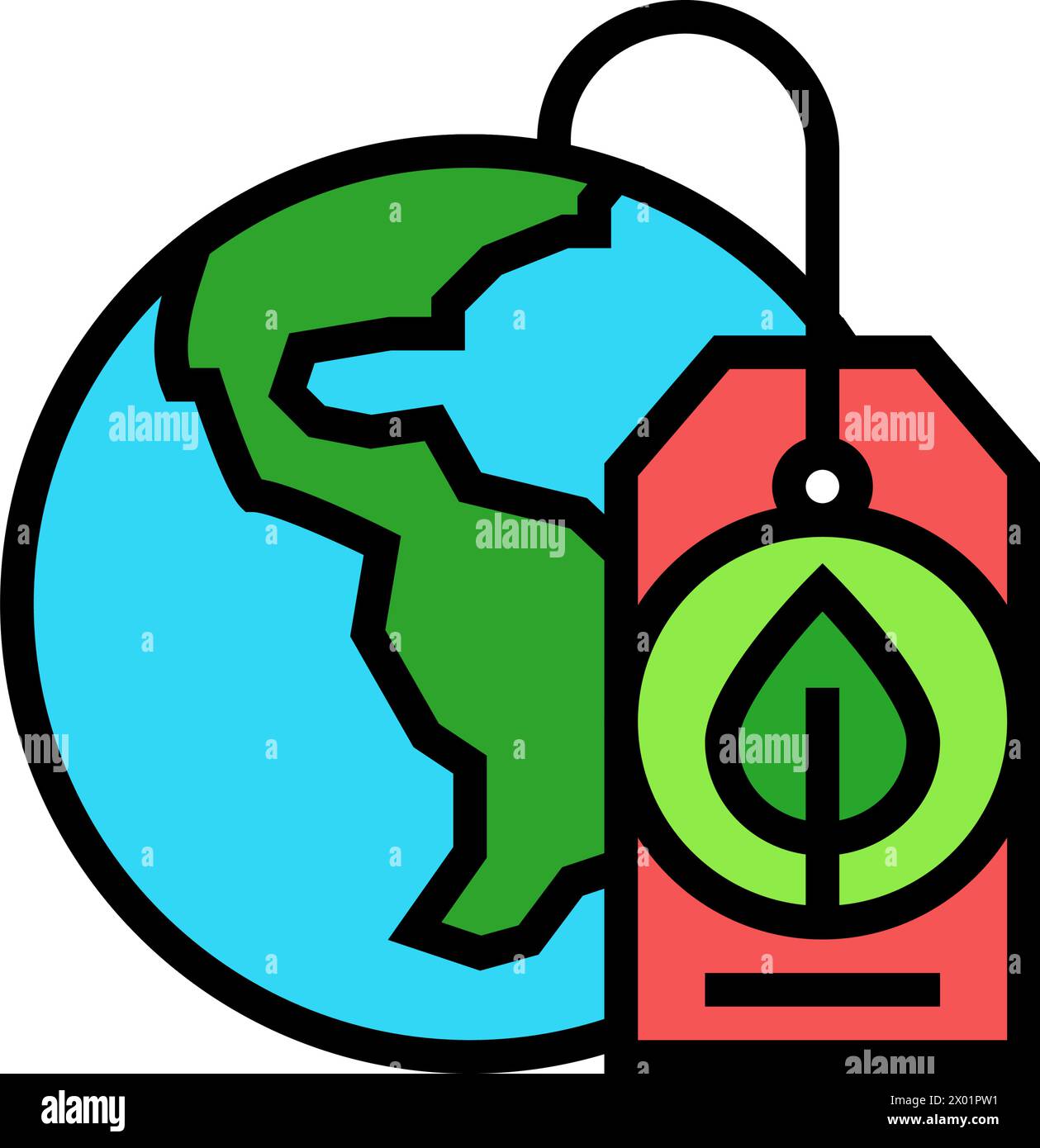 Ethical food label Stock Vector Images - Alamy