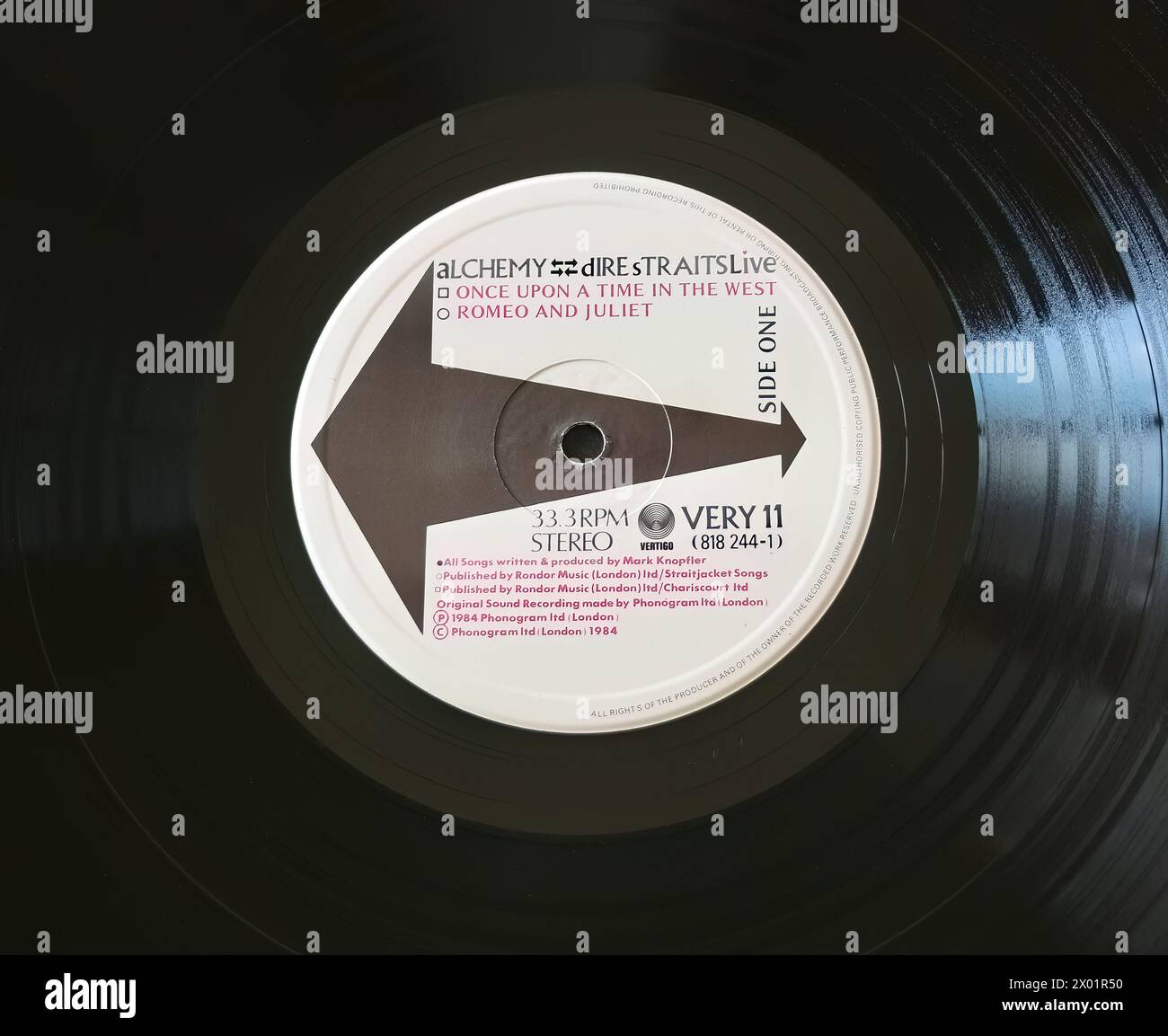 Dire straits alchemy hi-res stock photography and images - Alamy