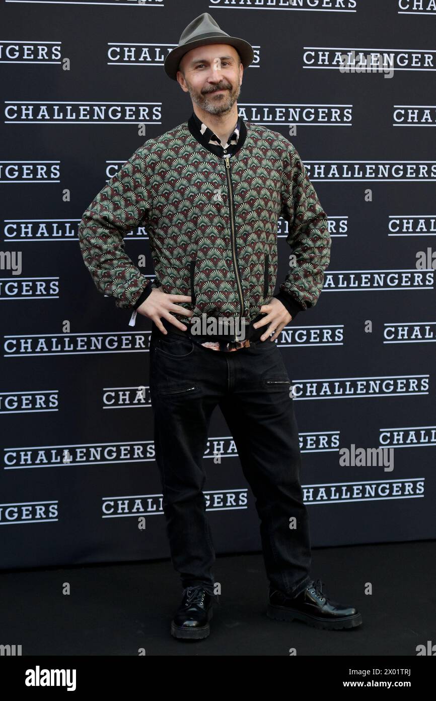 Actor Maccio Capatonda attends the Premiere of the movie 'Challengers ...