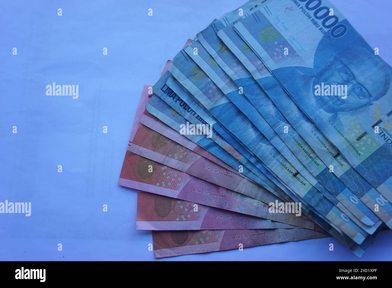 Stock photo of Indonesian rupiah, the official currency of Indonesia ...