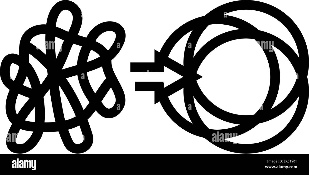 essentialism lifestyle line icon vector illustration Stock Vector Image ...