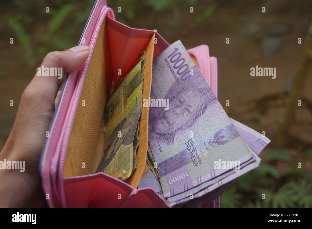 Stock photo of Indonesian rupiah, the official currency of Indonesia ...