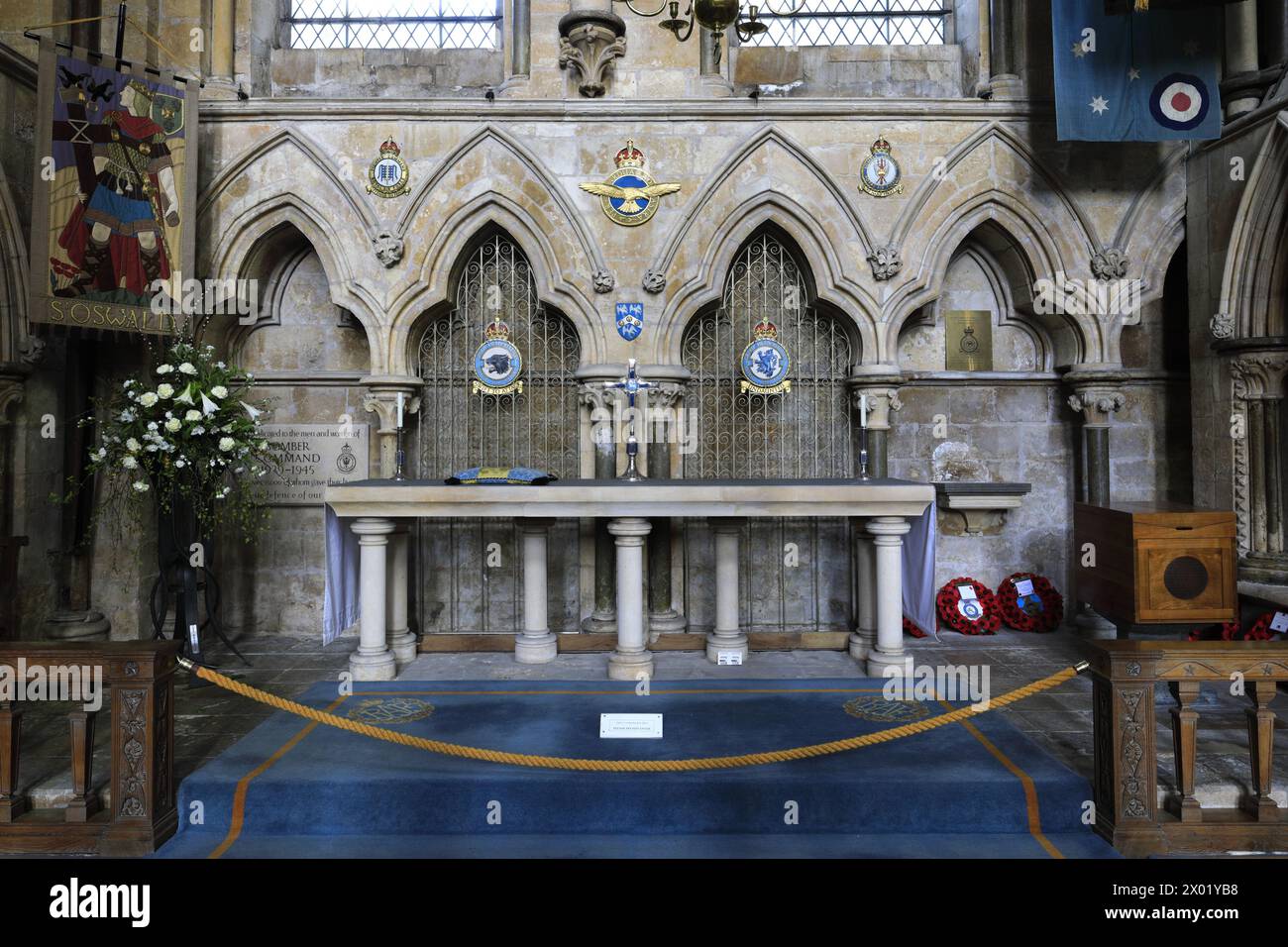 The Service Chapels in Lincoln cathedral, Lincoln City, Lincolnshire ...