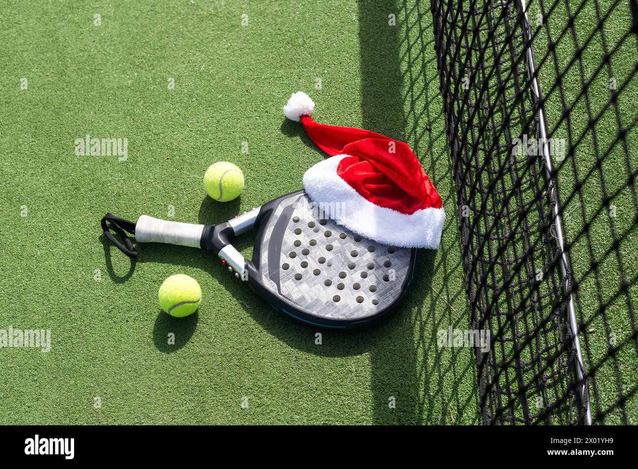 Christmas Open Padel Tournament. Poster for social networks for New ...