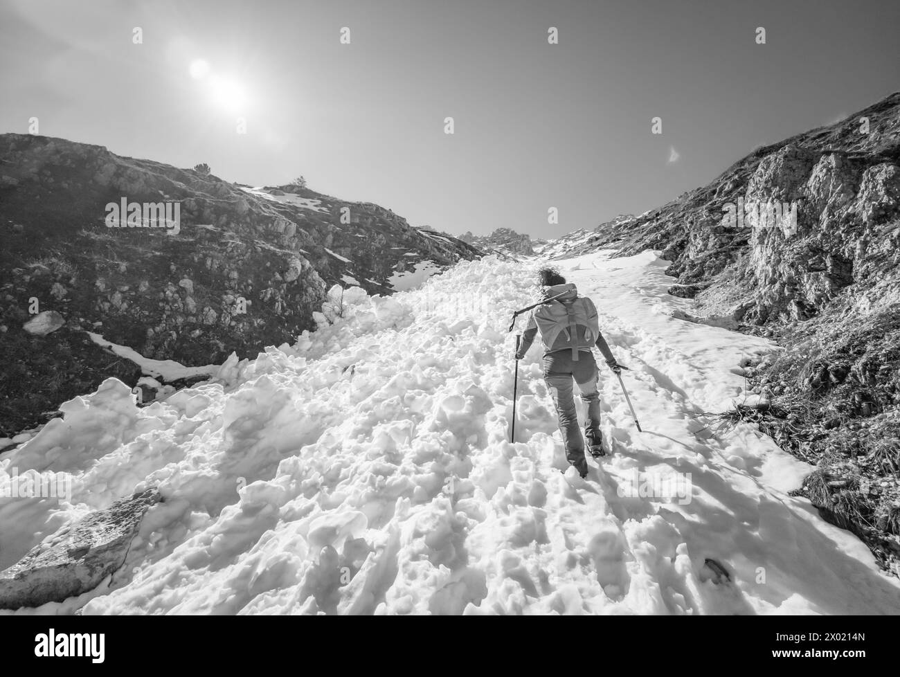 Peak way Black and White Stock Photos & Images - Alamy