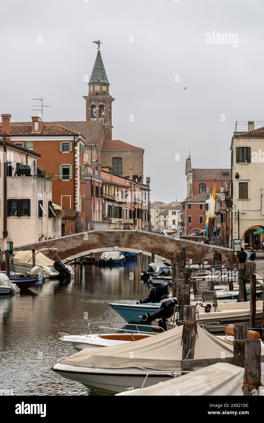 Chioggia,Veneto,Italy, March 30, 2024 : Chioggia cityscape in Venice ...