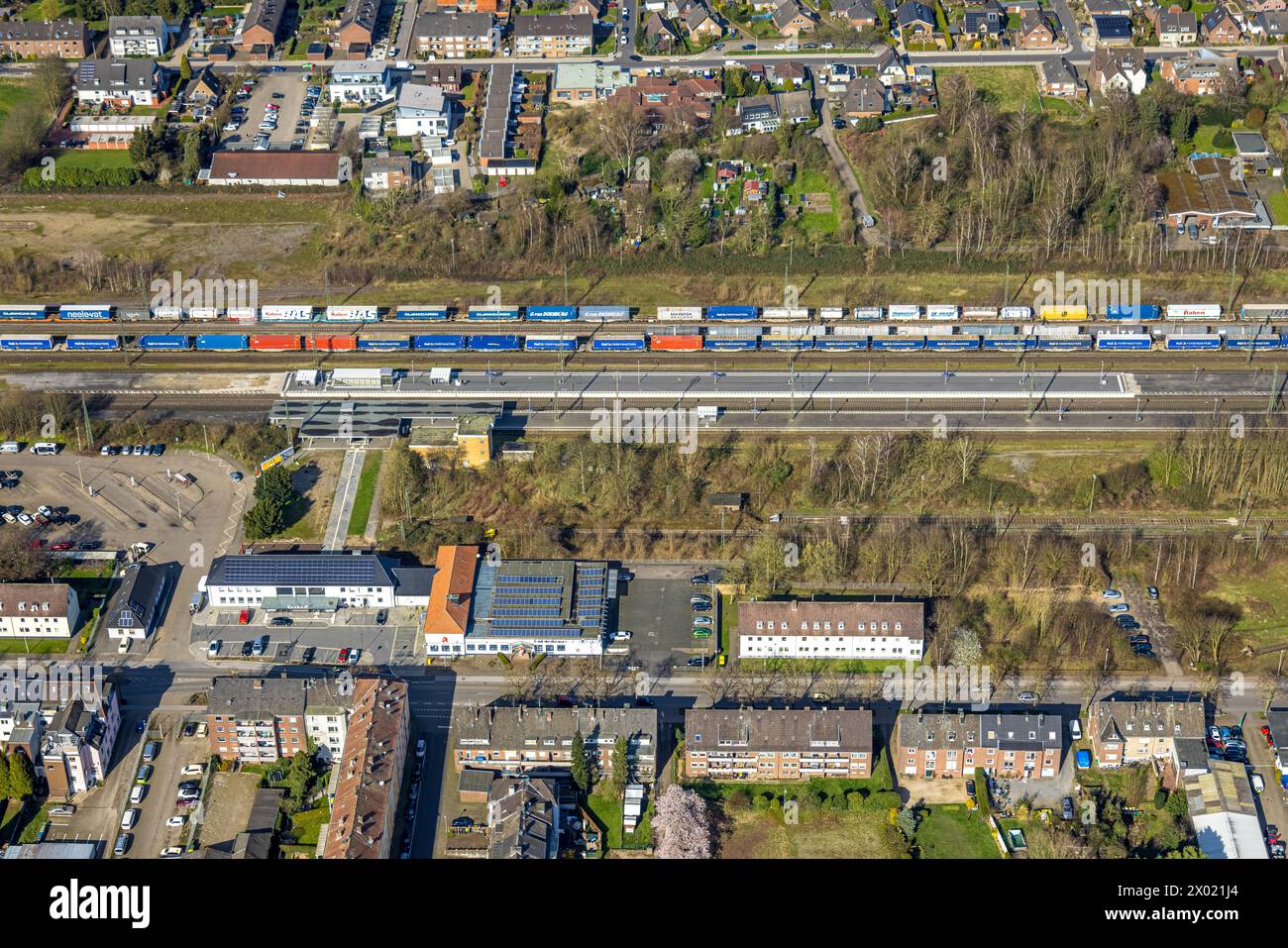 Expansion of the betuweroute and betuwe line railroad line hi-res stock ...