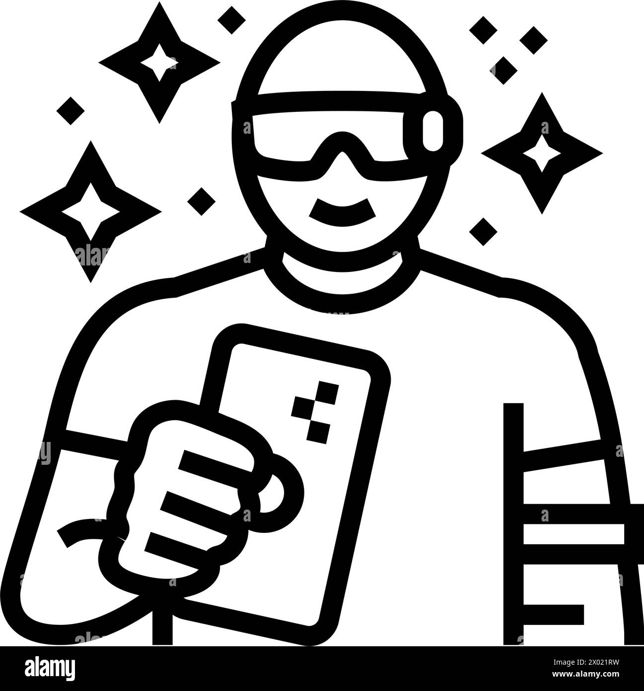 Gadget enthusiast Black and White Stock Photos & Images - Alamy