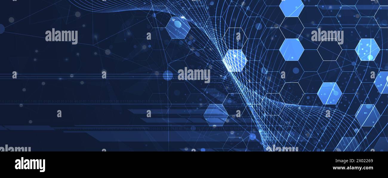 Abstract futuristic fade computer technology business background Stock ...