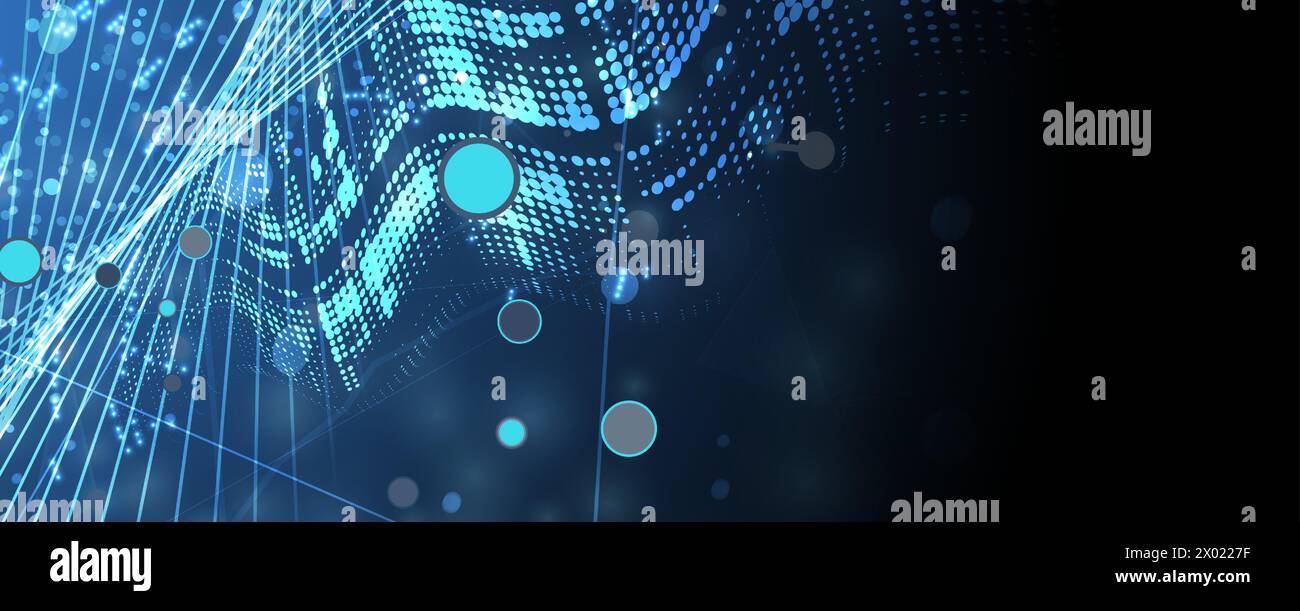 Abstract futuristic fade computer technology business background Stock ...