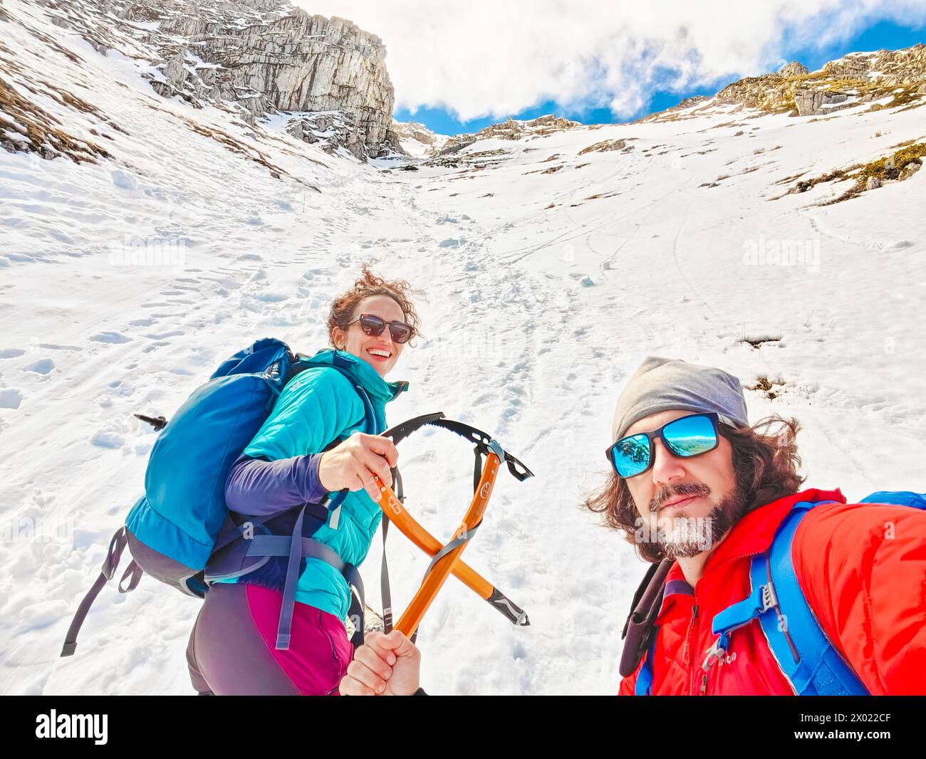 Monte Ocre (Italy) - The white mountain peak in Abruzzo region, Ocre ...