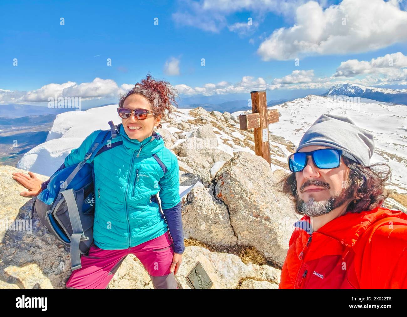 Monte Ocre (Italy) - The white mountain peak in Abruzzo region, Ocre ...