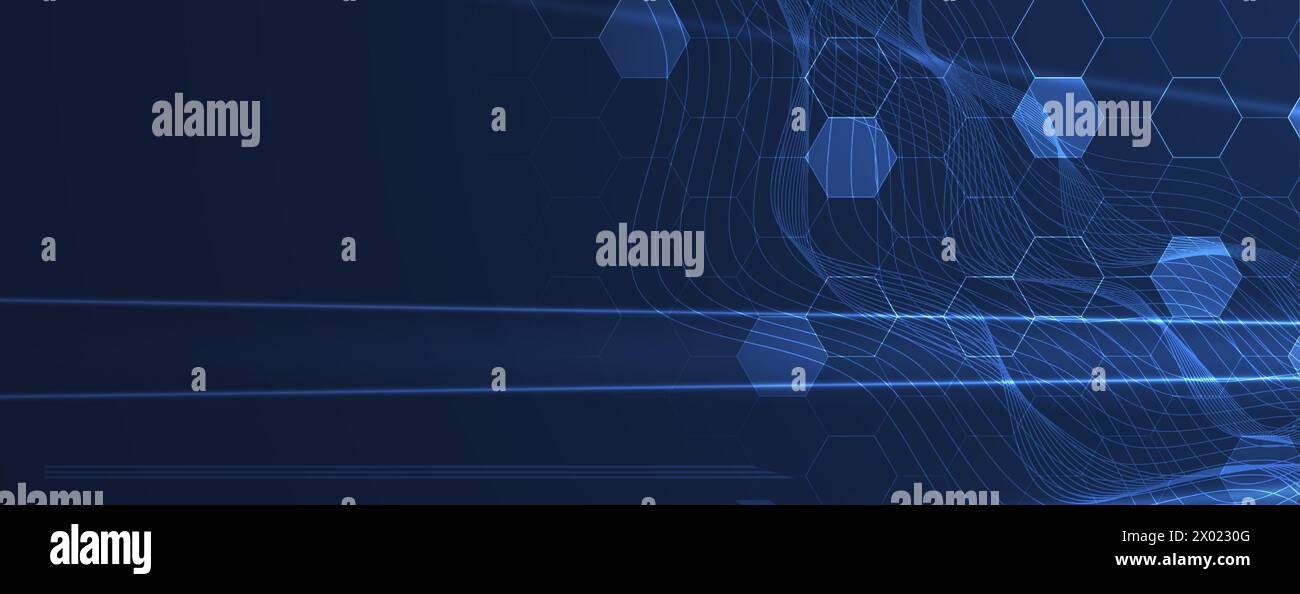 Abstract futuristic fade computer technology business background Stock ...