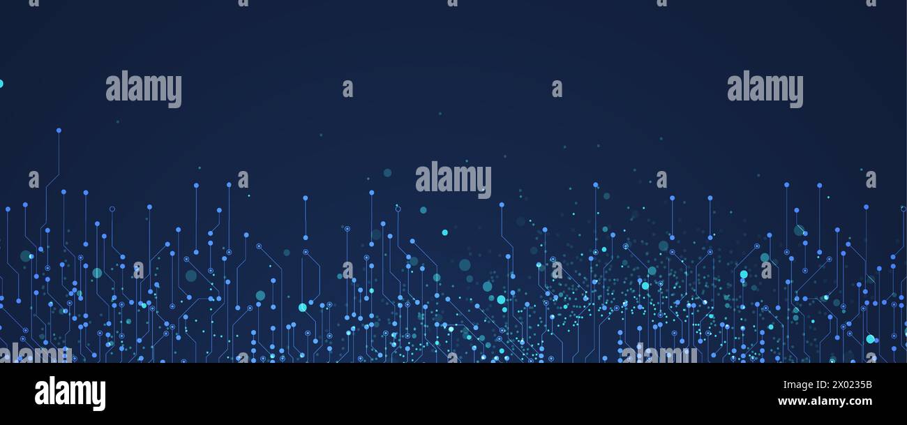 Abstract futuristic fade computer technology business background Stock ...